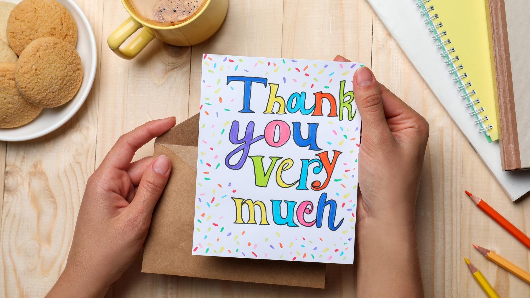 How to Craft the Perfect Thank You Card Message by Smart Gift Co ...