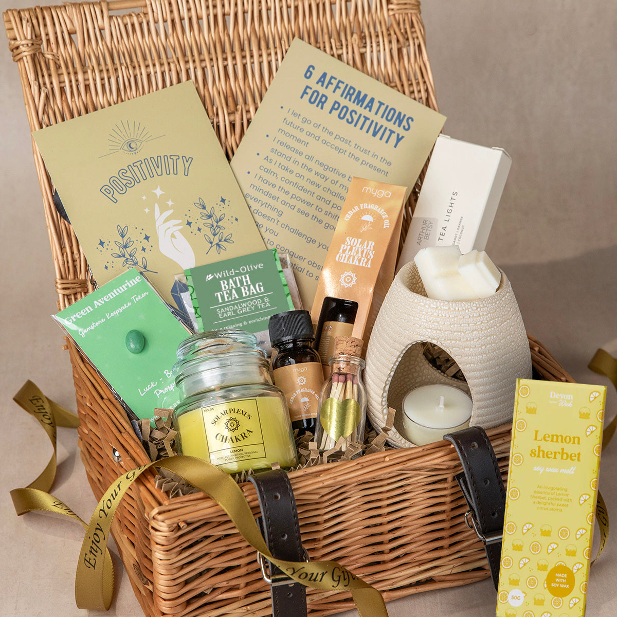 Solar Plexus Chakra Gift Basket – A Gift of Confidence and Strength ...